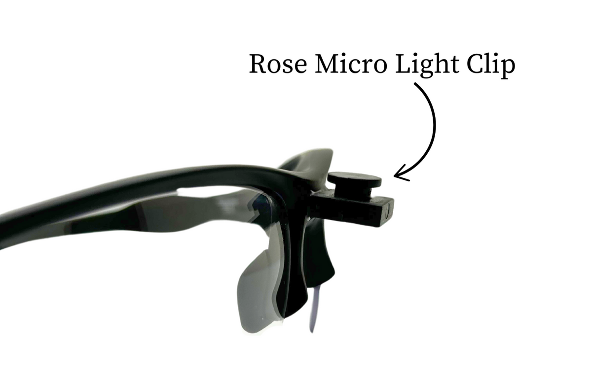 2.5 Mini TTL Loupe on Oakley Flak Frame – Rose Micro Solutions